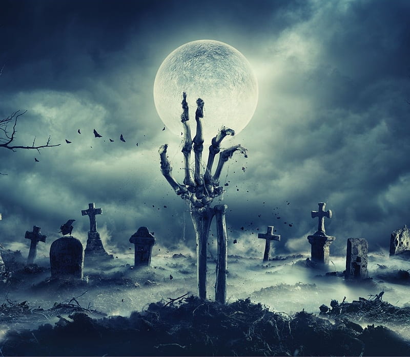 AnyRox - dark landscape/graveyard