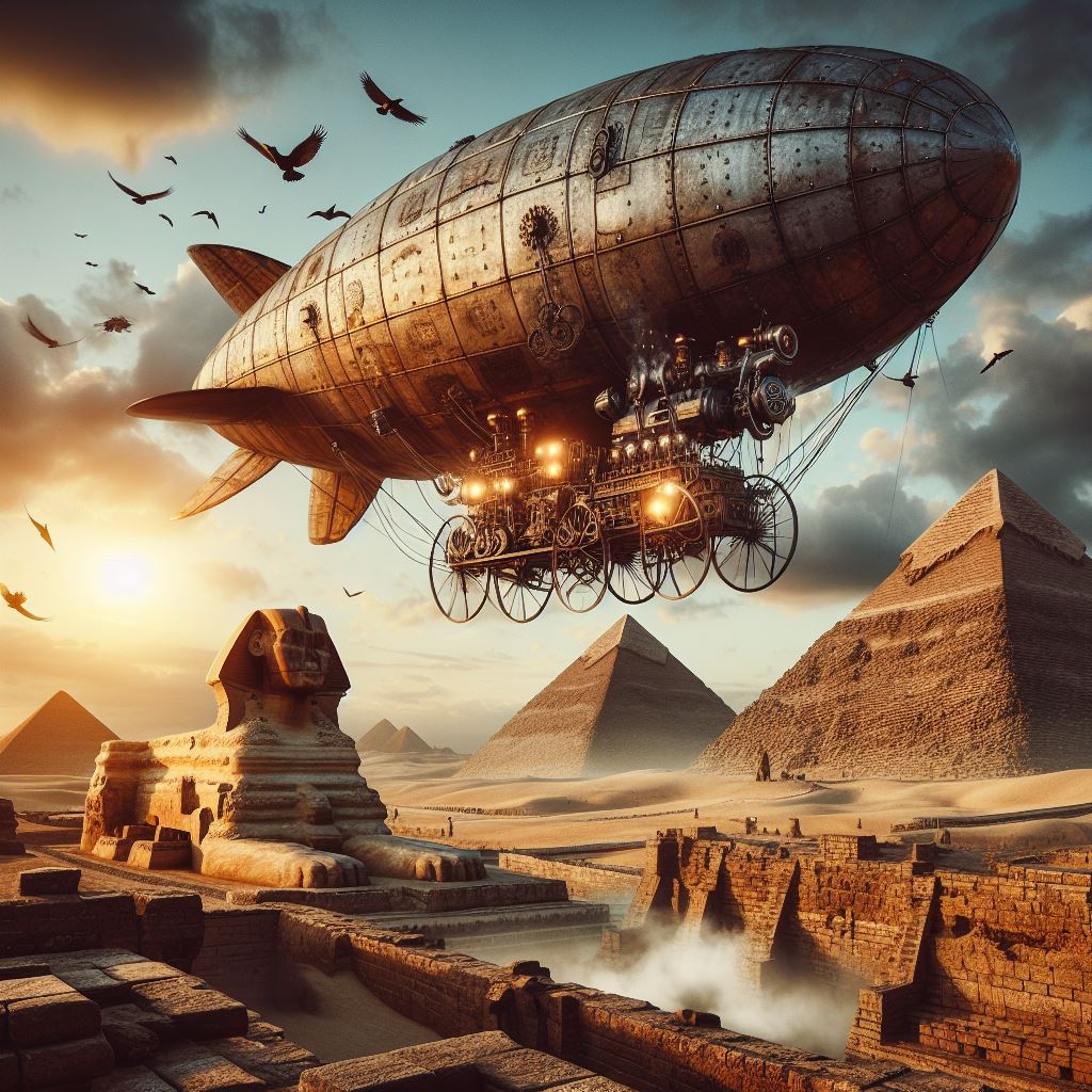 ClockworkCat - Steampunk AirShips
