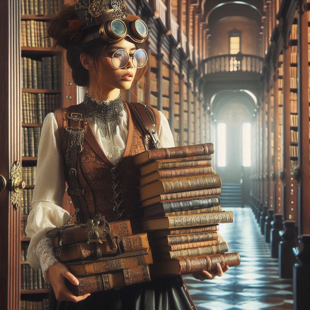 Steampunk Library | ClockworkCat
