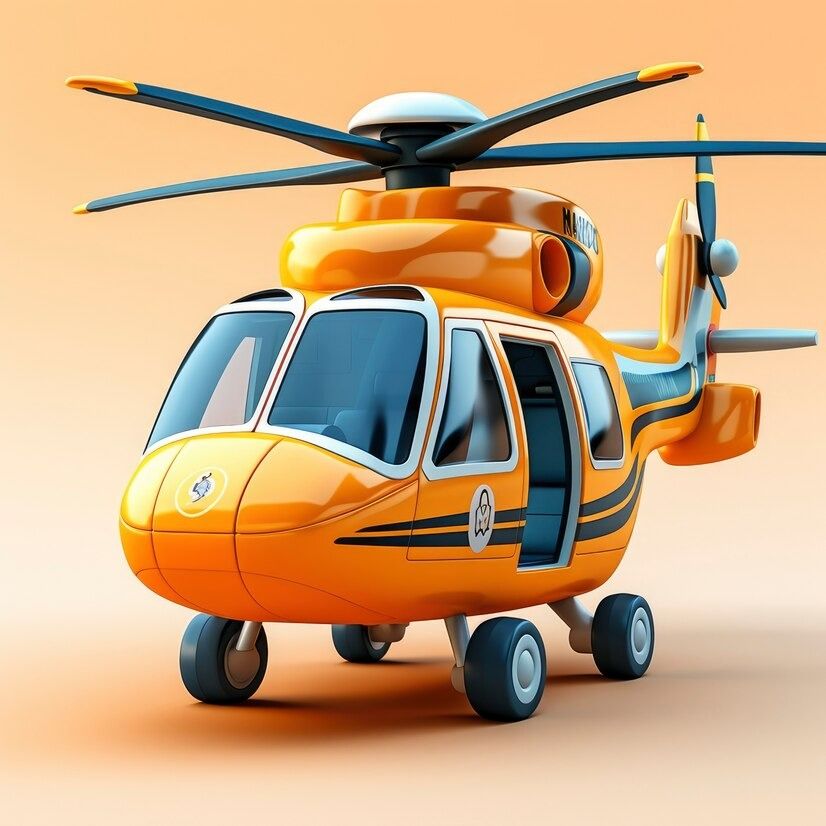3d helicopter