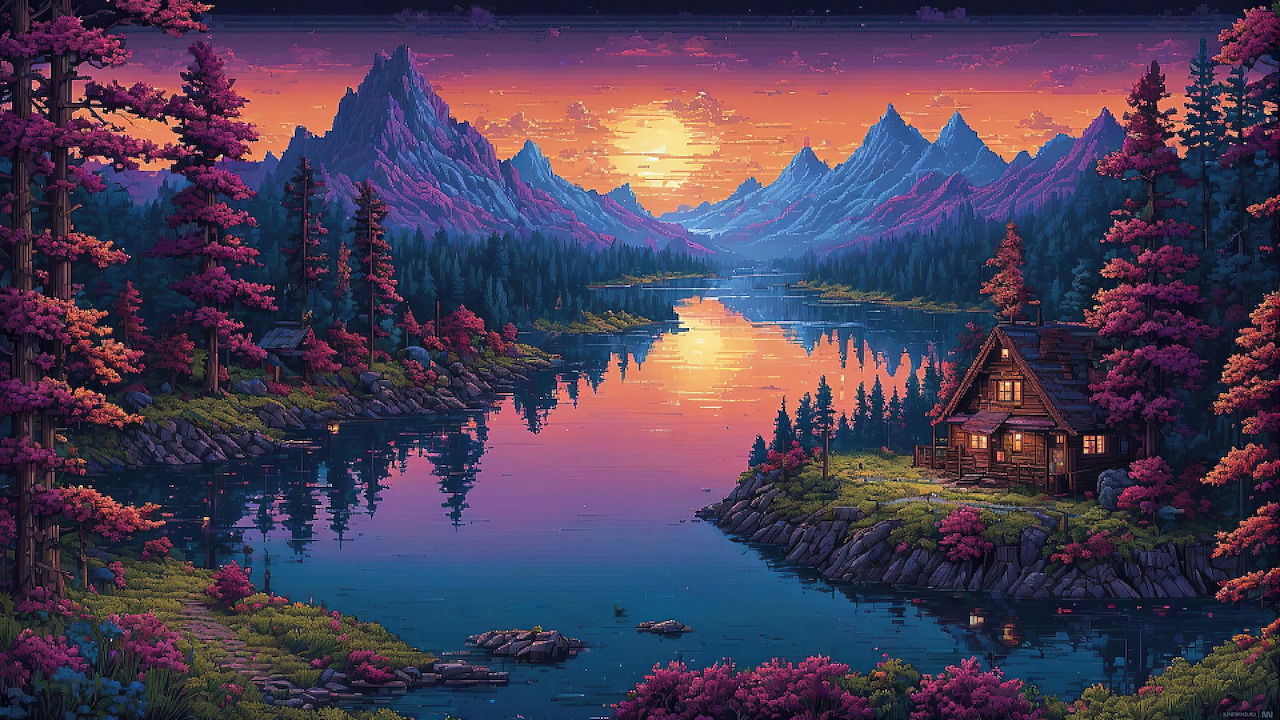 Pixel Landscape Series