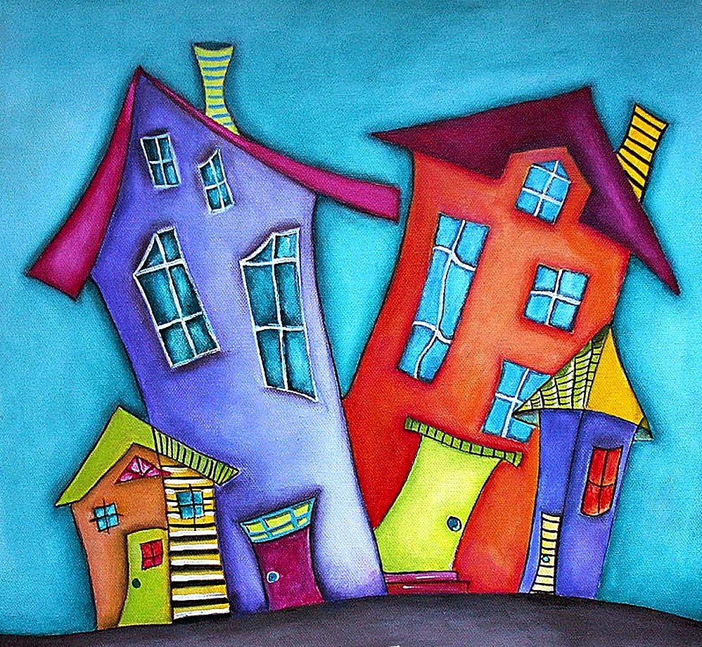 LoveColor - Art -- Buildings