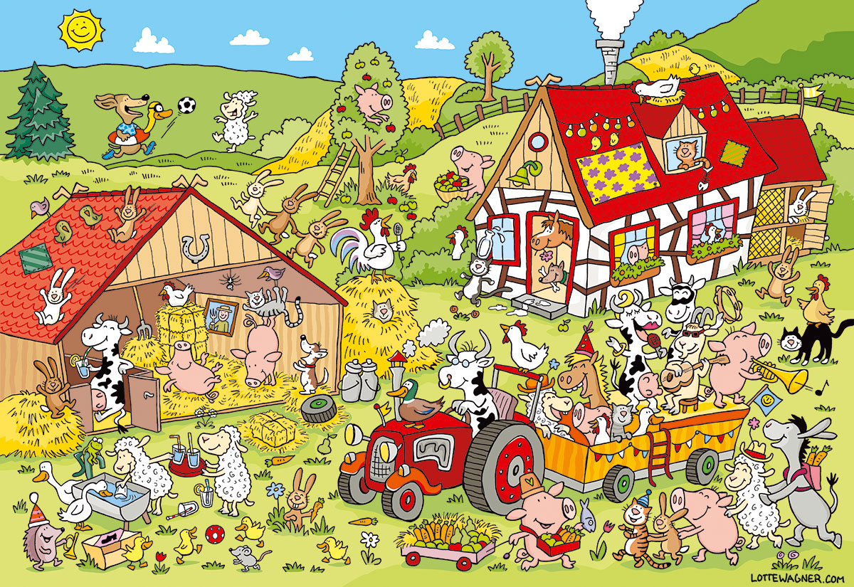 Wimmelbild | Pryora