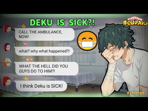 ShotoTodoroki8 - Sick Deku