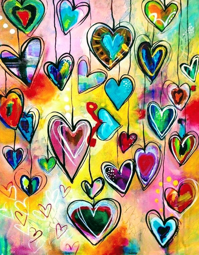 Abstract/folk art