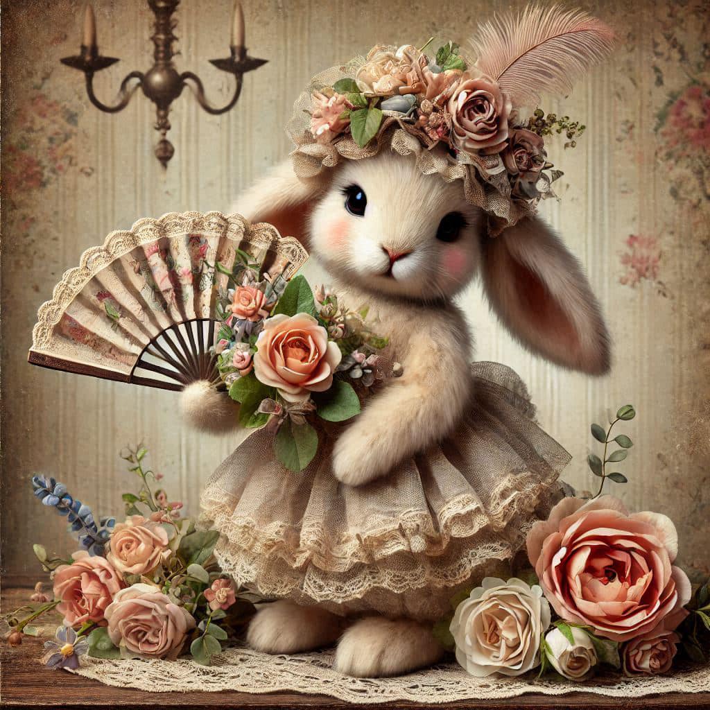 Victorian Easter Rabbits | carrien