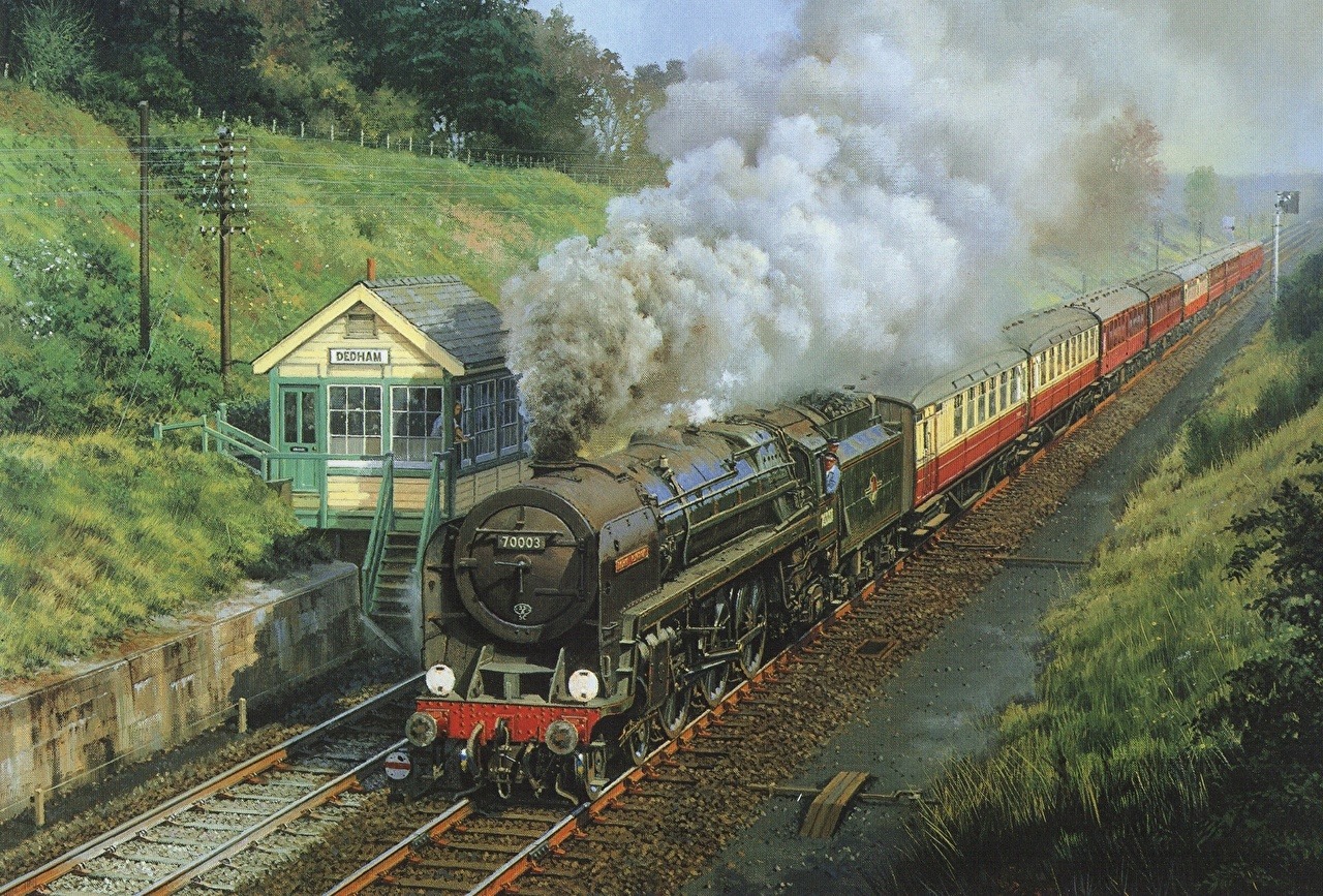 TRAIN FROM ENGLAND