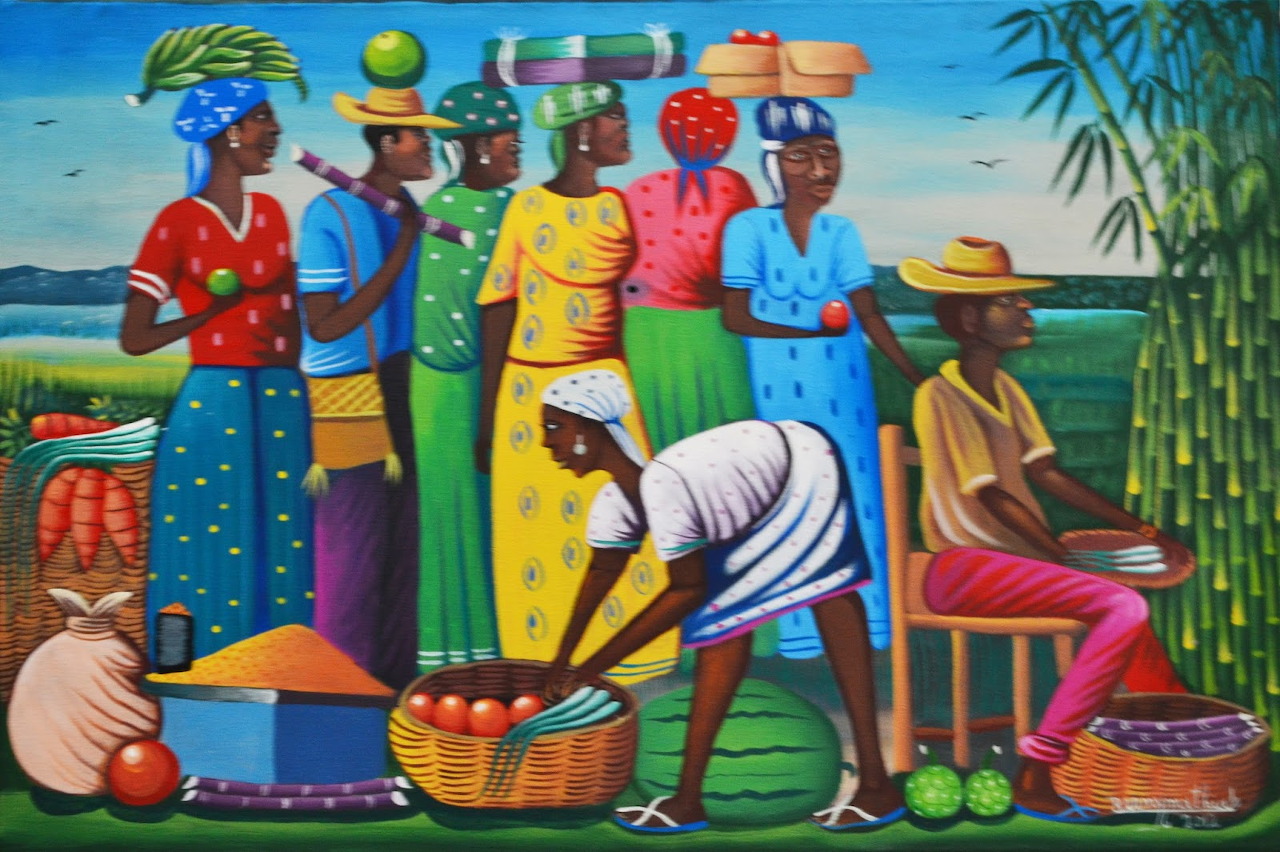 beach folk art
